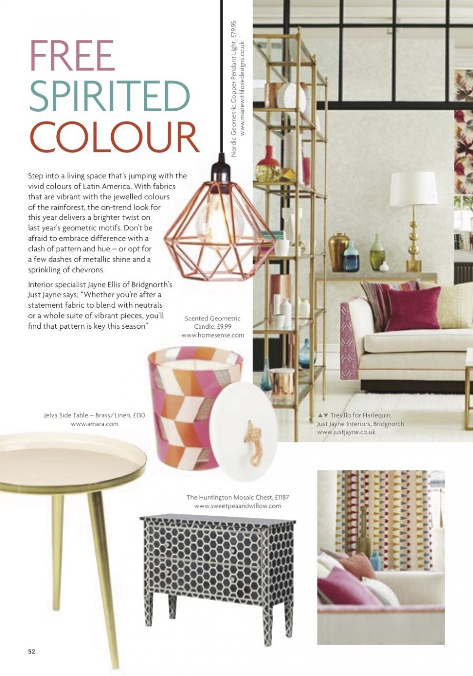 Lifestyle - Free spirited colour | What's What Magazine