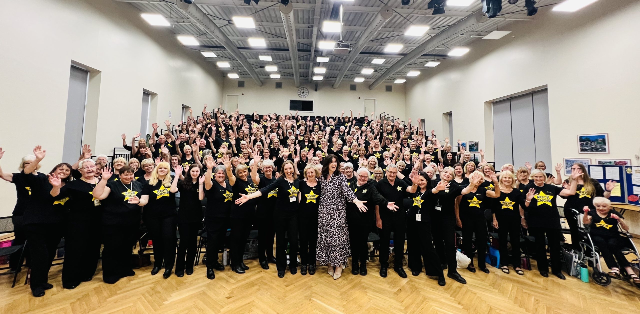 Rock Choir creator Caroline visits Shrewsbury | What's What Magazine
