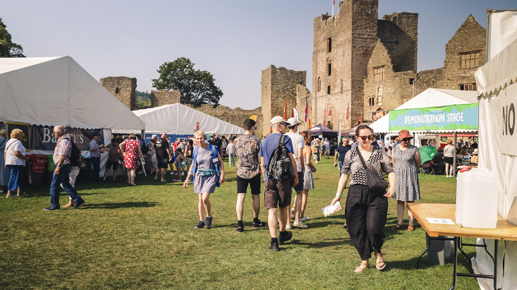 Ludlow Food Festival playing with fire | What's What Magazine