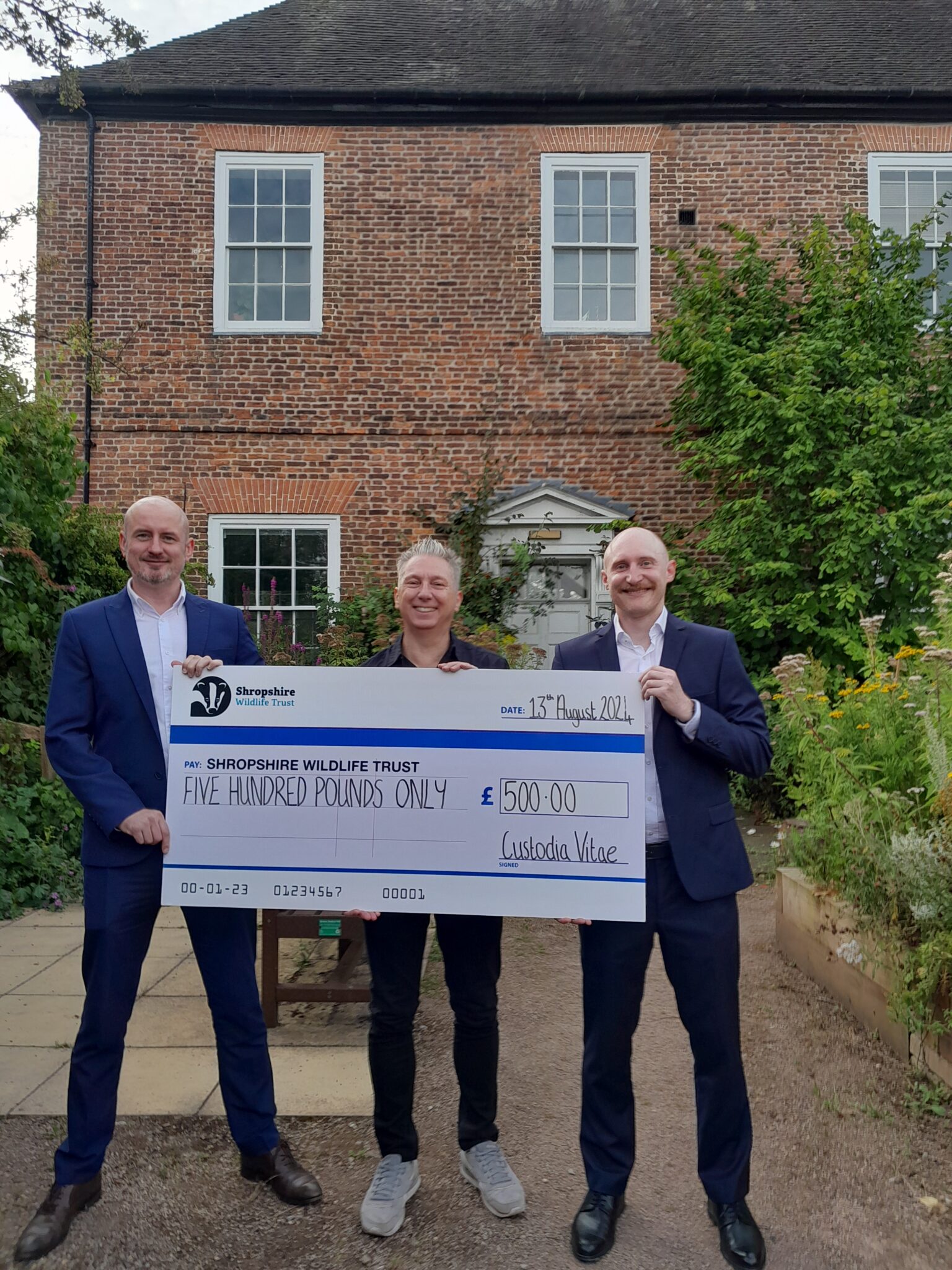 Local business supports Shropshire Wildlife Trust | What's What Magazine